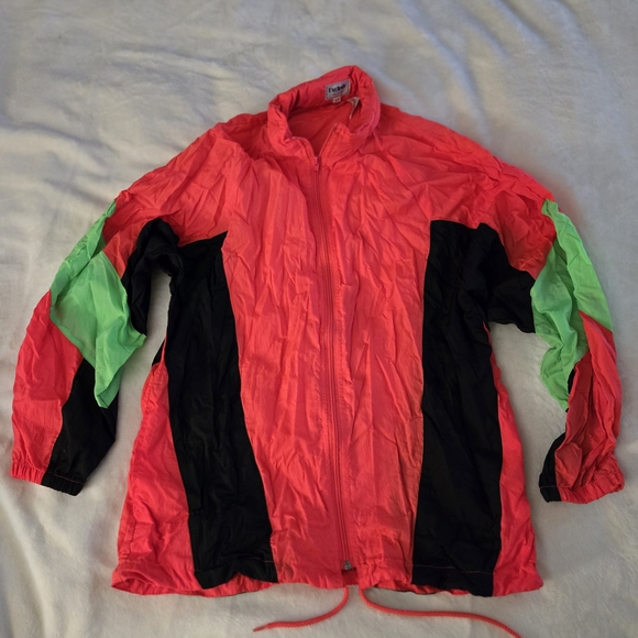 Vintage | Jackets & Coats | Vintage Red And Green Ski Jacket | Poshmark